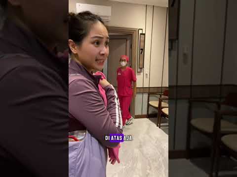 Nagita sebelum berangkat olahraga pamit sama cipung dulu #raffinagit #cipung