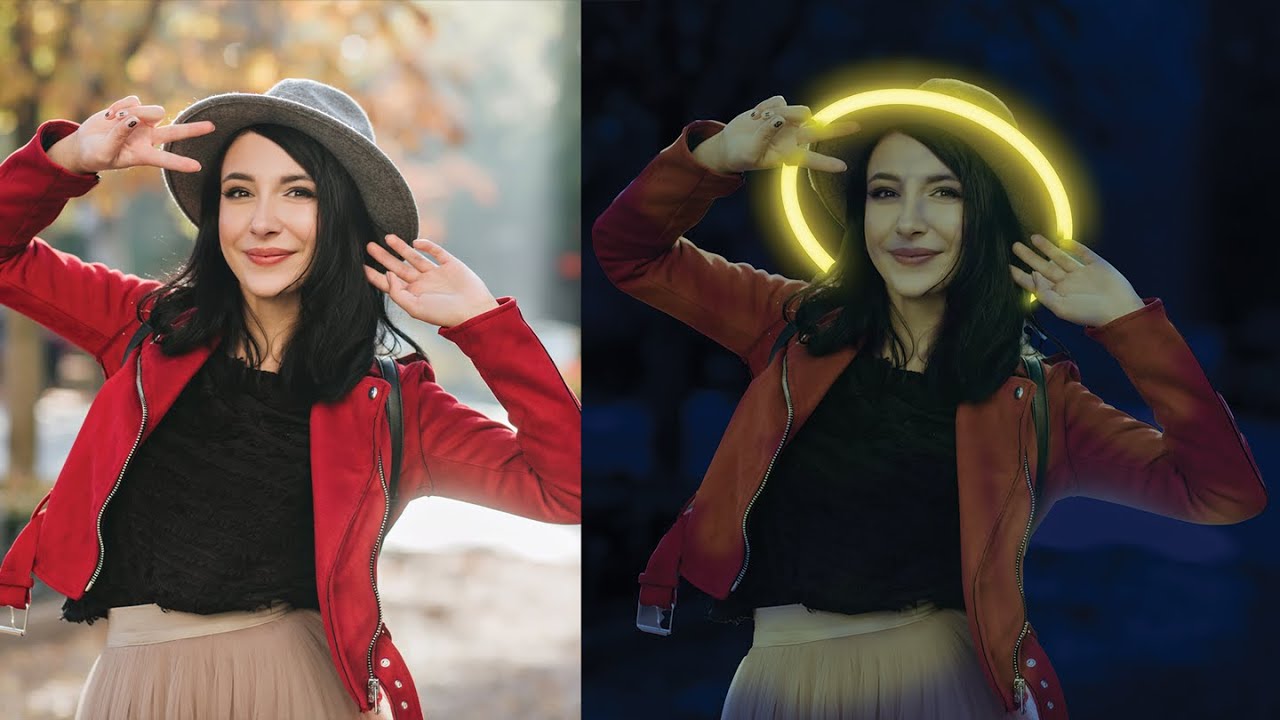 How to ADD glow EFFECT in Photoshop-Tutorial | How to Create a Glow ...