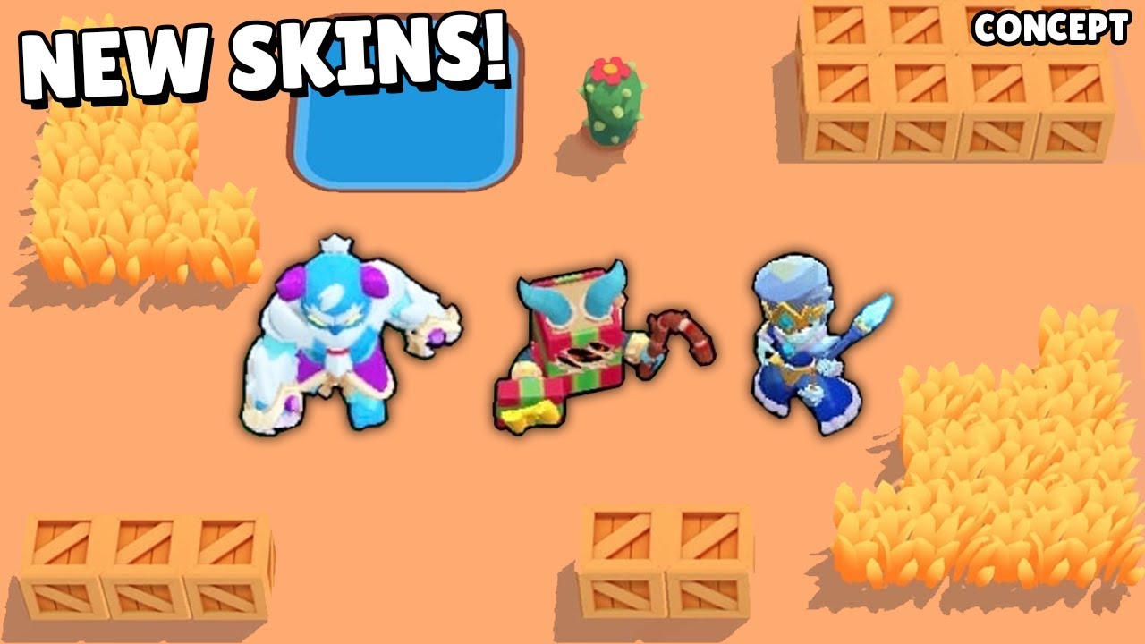*NEW* DARK BRAWLIDAYS SKINS IS INSANE in Brawl Stars Glitches & Funny ...