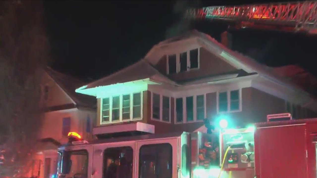 Firefighters put out house fire on Trenaman Street - YouTube