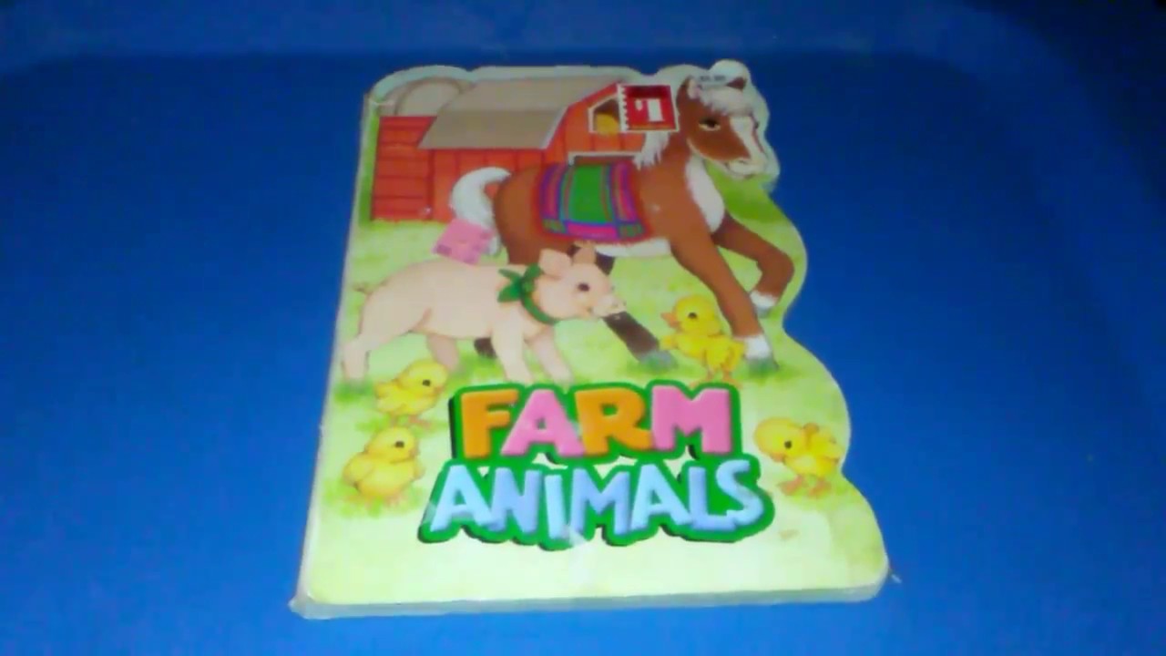 Farm Animals read-aloud children book storybook - YouTube