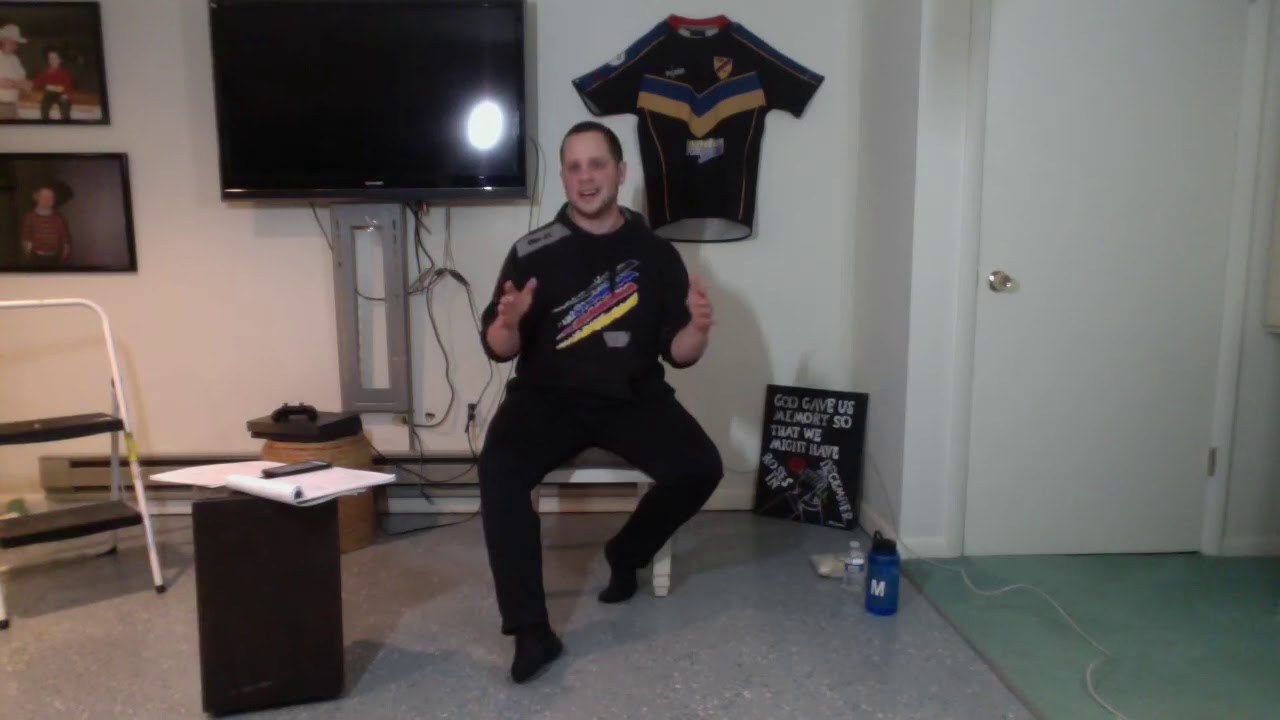 12 Workouts of Healthmas - Day 3 Chair Fitness w/Mike - YouTube