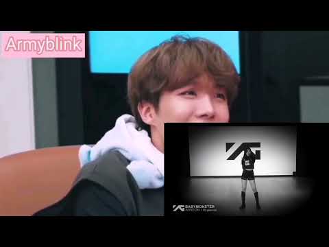 bts reaction to Baybmonster_(#2)_ Ahyeon(Live Performance)