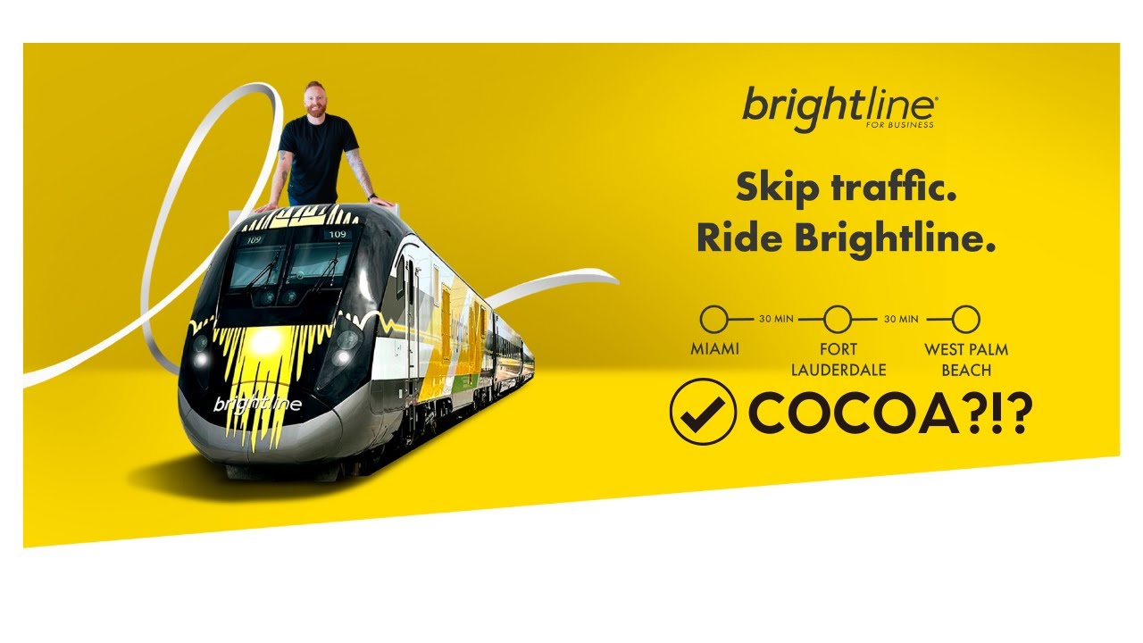 Brightline Approves Stop in Cocoa - YouTube