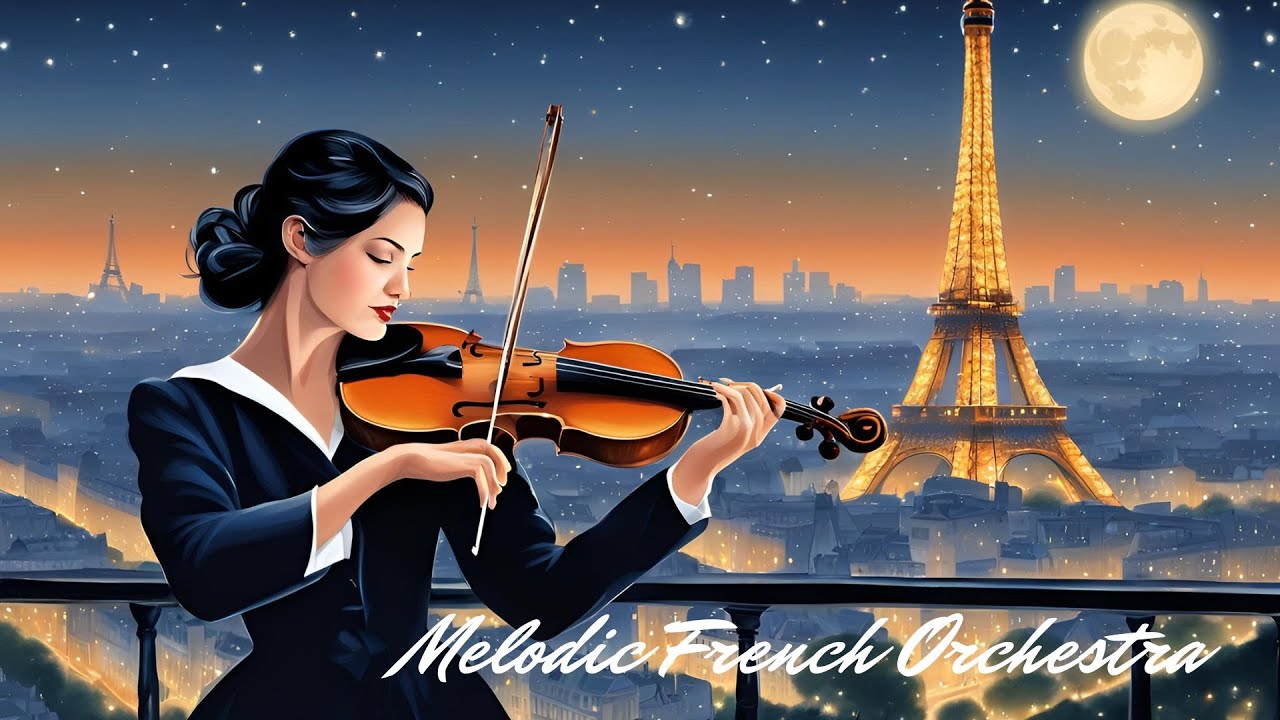 Melodic French Orchestral BGM -Violin & Piano-[ Instrumental music of ...