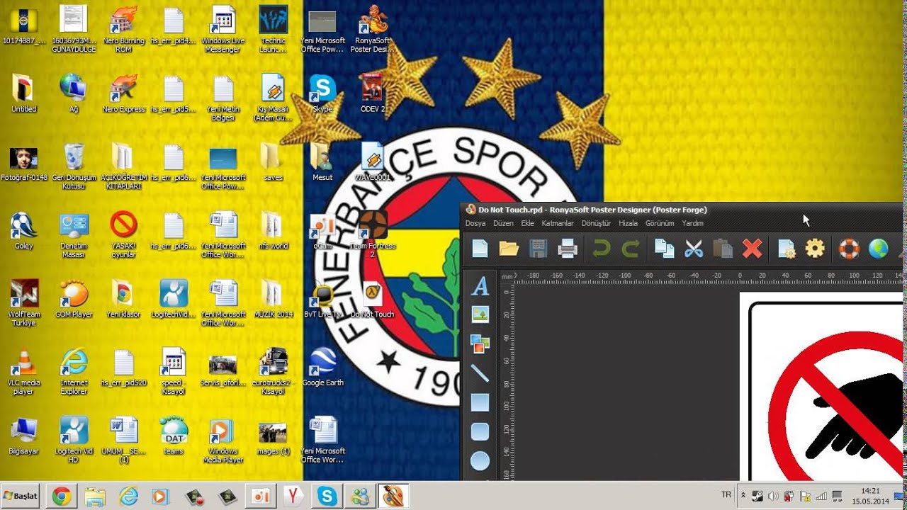 program inceleme :ronya soft poster designer - YouTube