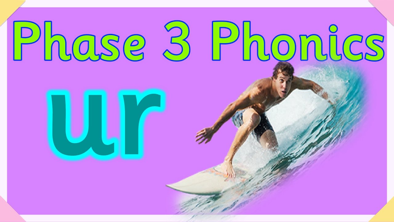 Phase 3 UR Phonics Lesson 😊 [UR Digraph] Miss Ellis 💜 #ursound - YouTube