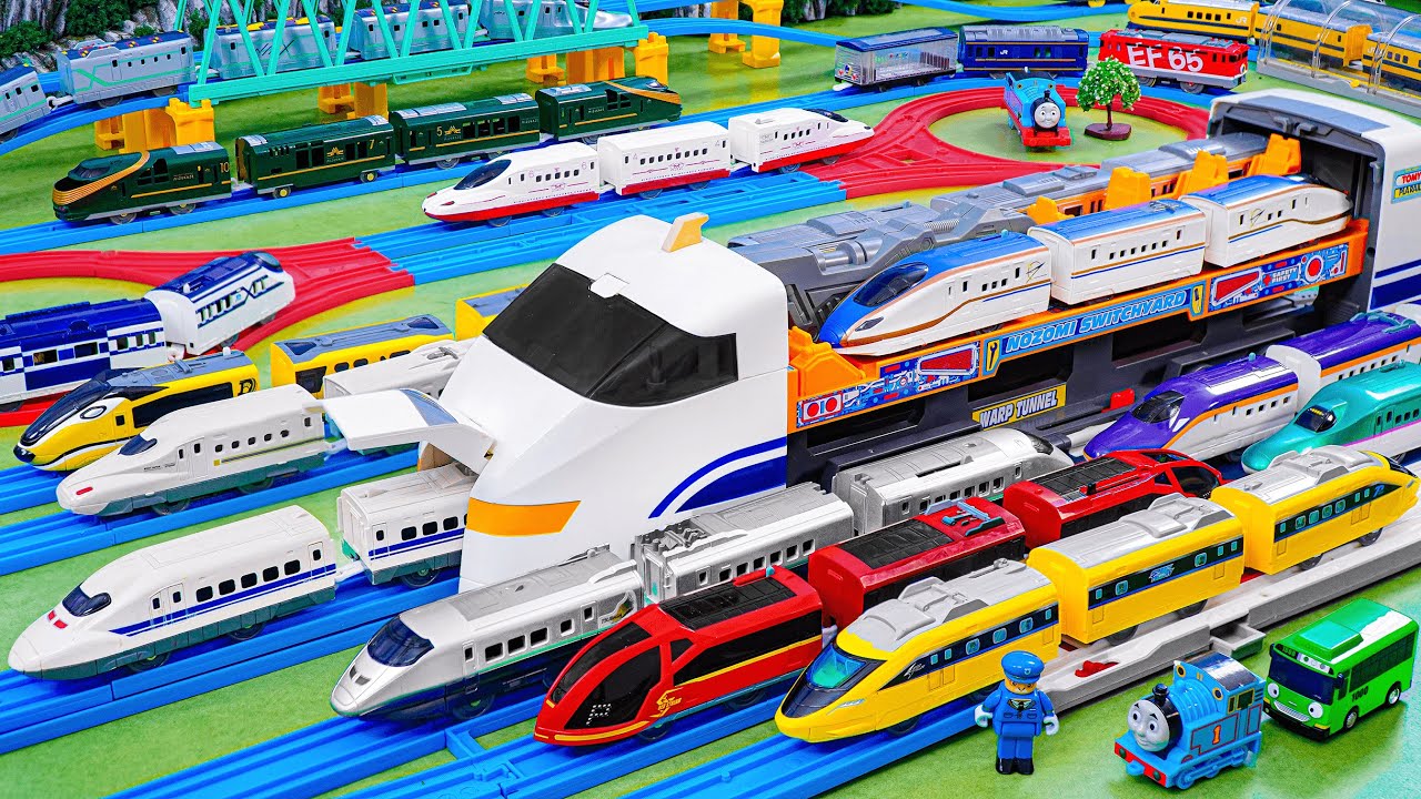 Plarail Shinkansen ☆ Construction of multi-purpose through Plarail ...