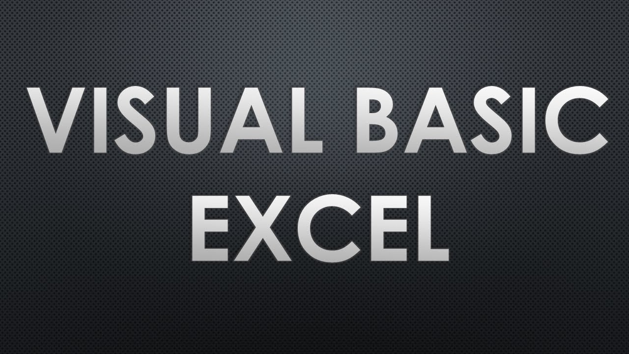 Ejercicio matrices en Visual Basic de Excel - YouTube