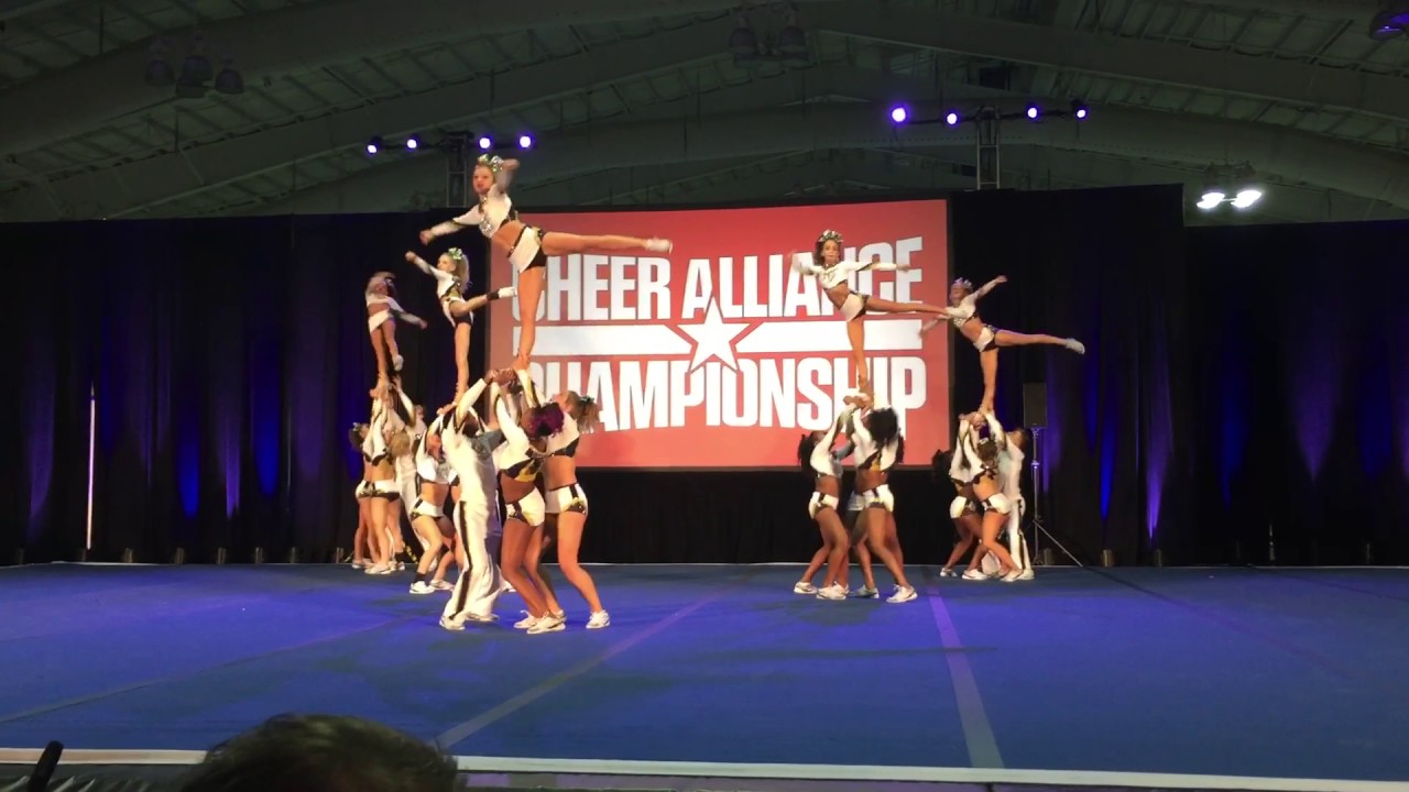 ICE Thunder Cheer Alliance 2016 - YouTube