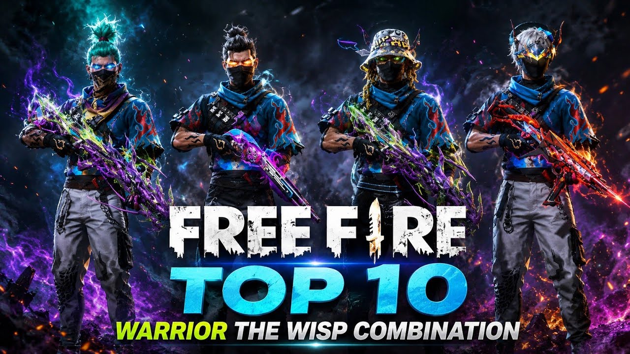 Free fire warrior wisp bundle combination ♨️ | | Free fire wisp bundle ...