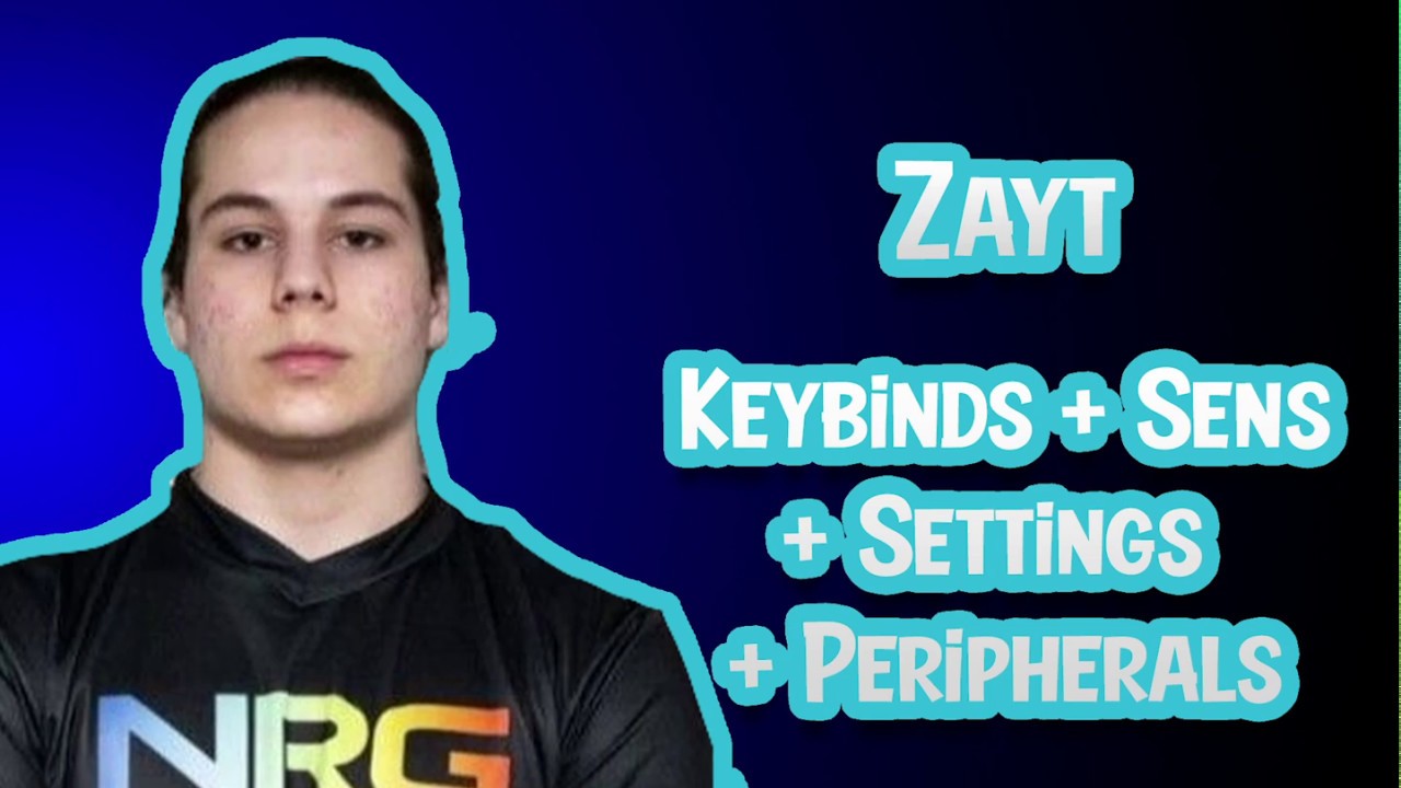 Zayt Settings, Sensitivity, Keybinds & Peripherals | Fortnite Battle ...