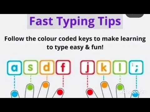 Learn typing fast | How to type faster | - YouTube