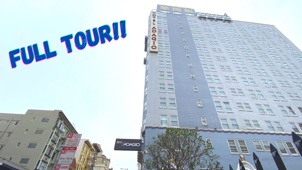 Hotel Adagio Tour | Where to stay in San Francisco! - YouTube