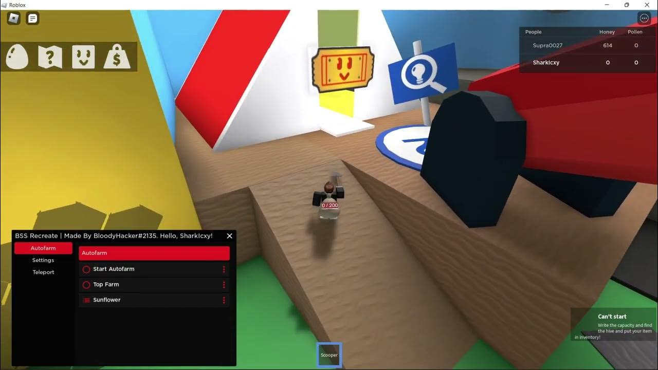 Bee Swarm Simulator: Recreate Autofarm, Hive Dupe GUI - YouTube