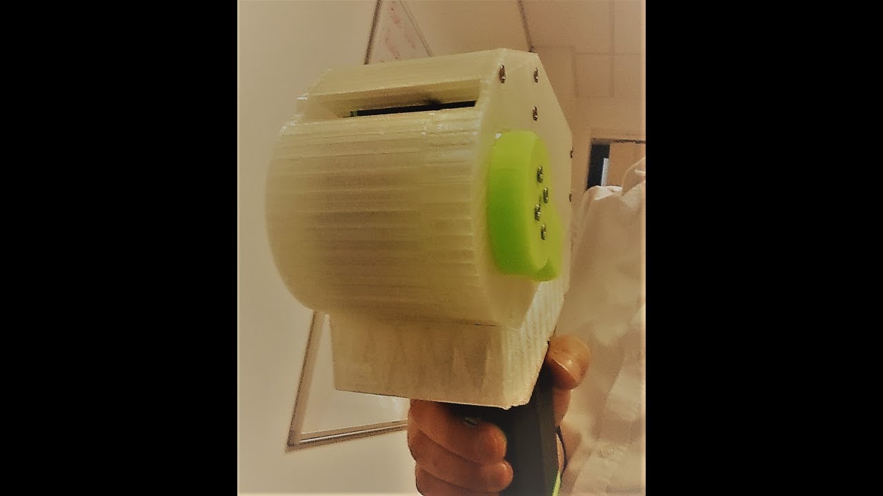 Business card shooting gun? - YouTube