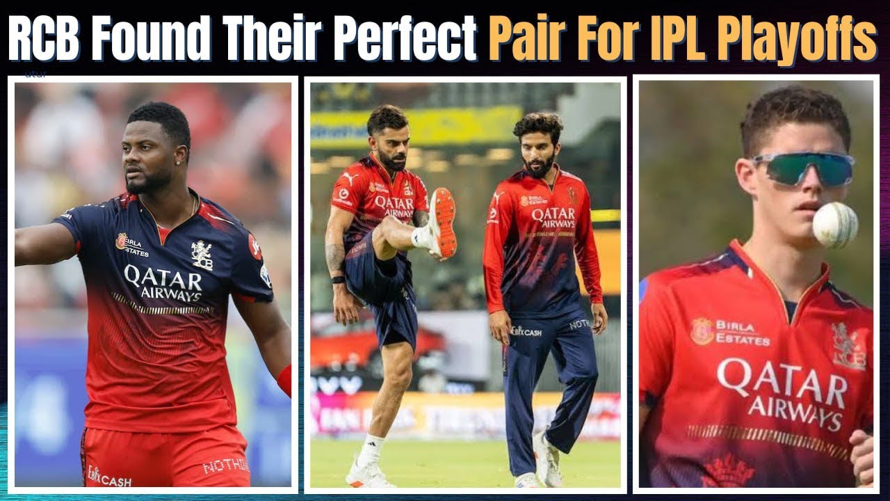 RCB Found Their Perfect Pair For IPL Playoffs..!! Romario Shepherd ...