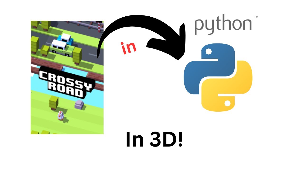 Crossy Roads In Python - YouTube