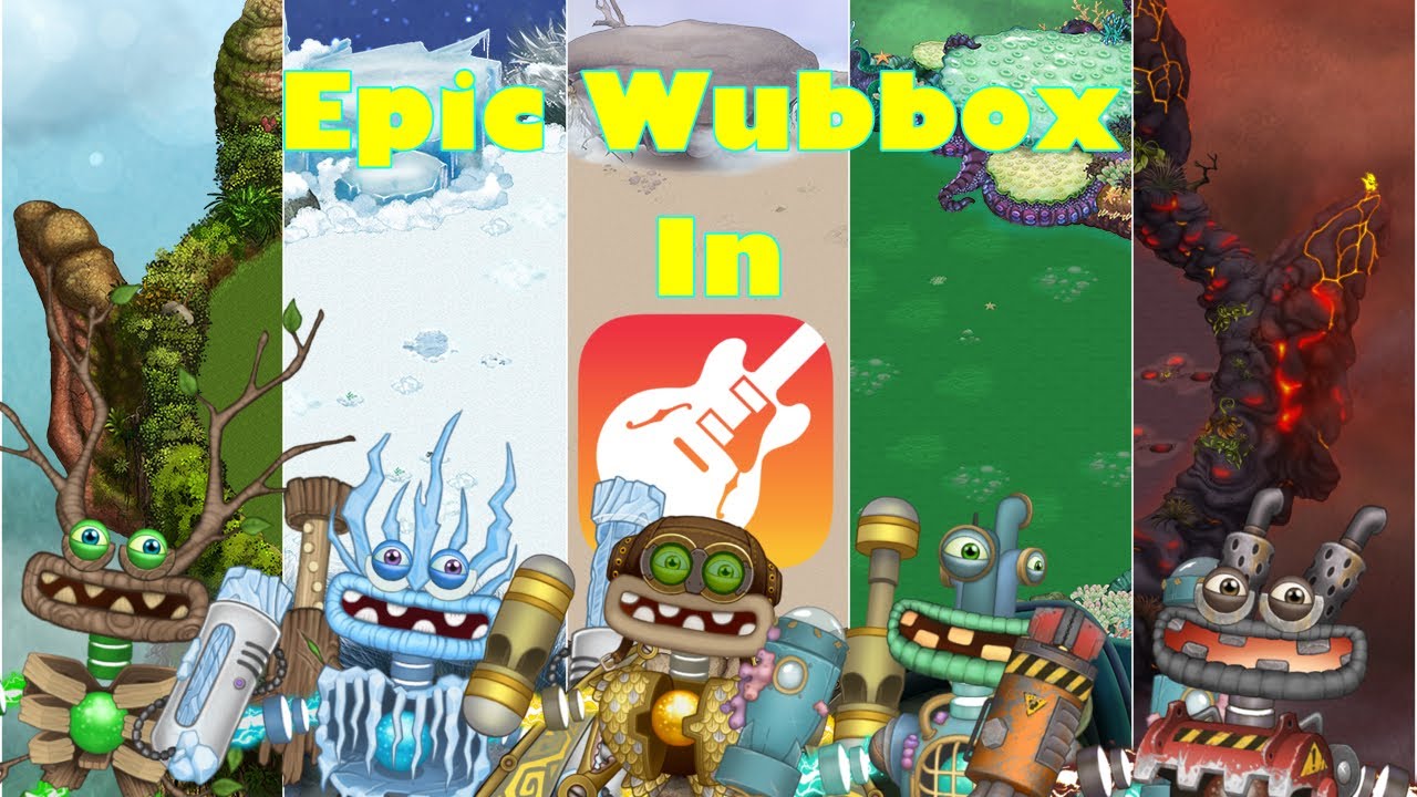 Every Epic Wubbox Recreated In GarageBand - YouTube