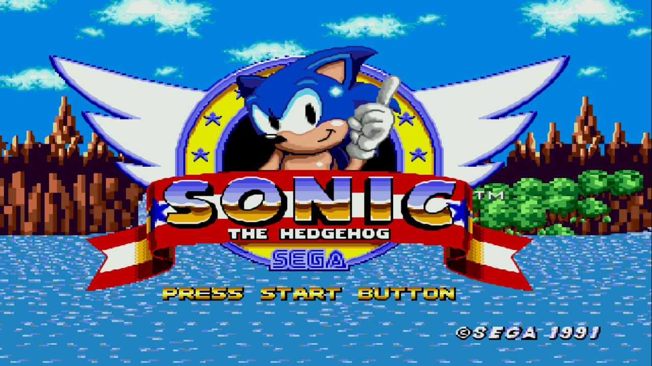 Modgen Sonic In Sonic The Hedgehog 1 ХАК ПРОХОЖДЕНИЕ - YouTube