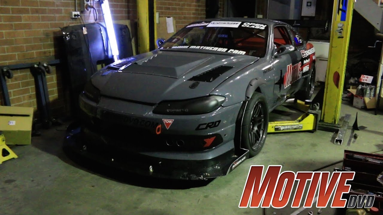 Motive Garage - JET200 600hp Time Attack S14 Silvia - Update - YouTube