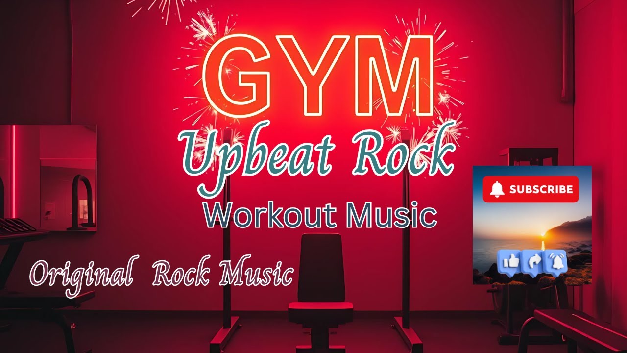 Upbeat Rock Workout & Gym Music. Adrenaline 💪 Pumping Rock. Rock Hard 🎸Train Harder #rockmusic 🔥 ...