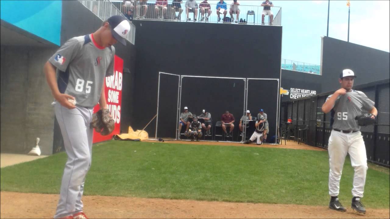 85 Derek Drees Pitching - YouTube