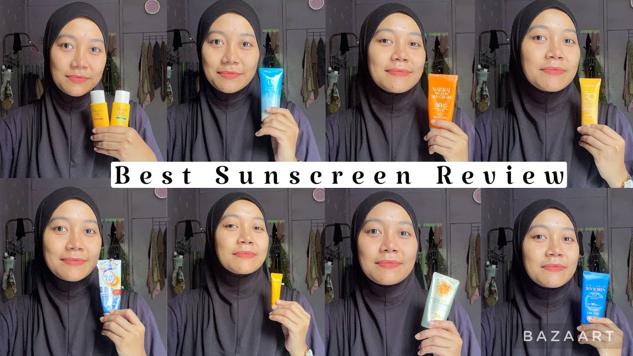 Best Sunscreen Review | Rate 1-10 ⭐️ ⭐️ ⭐️ - YouTube