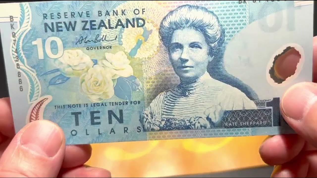 Банкноты из Новой Зеландии и Суринама / Banknotes from New Zeland and ...
