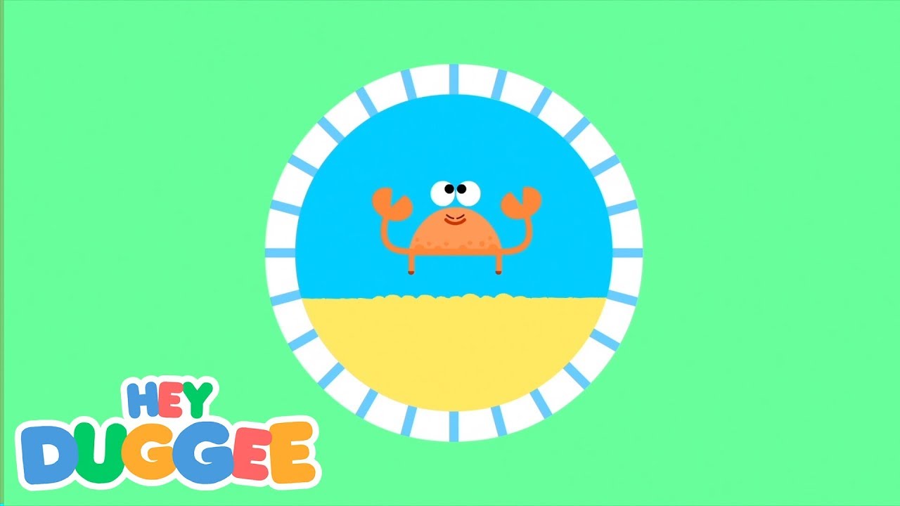 Mr Crab’s Beach Bridge Pose 🦀- Hey Duggee Yoga - Hey Duggee - YouTube