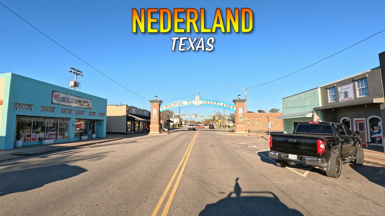 Nederland Texas Driving Through - YouTube