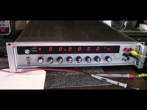 Electronic Development Corporation Model 521 - YouTube