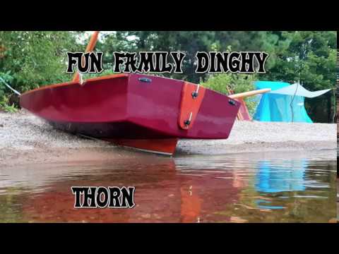 Fun Family Dinghy, THORN review and sail - YouTube
