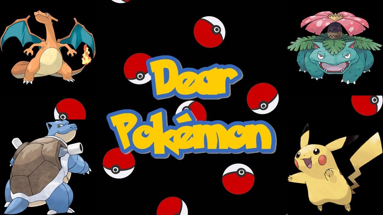 Dear Pokémon | A Pokémon 25th Anniversary Tribute - YouTube