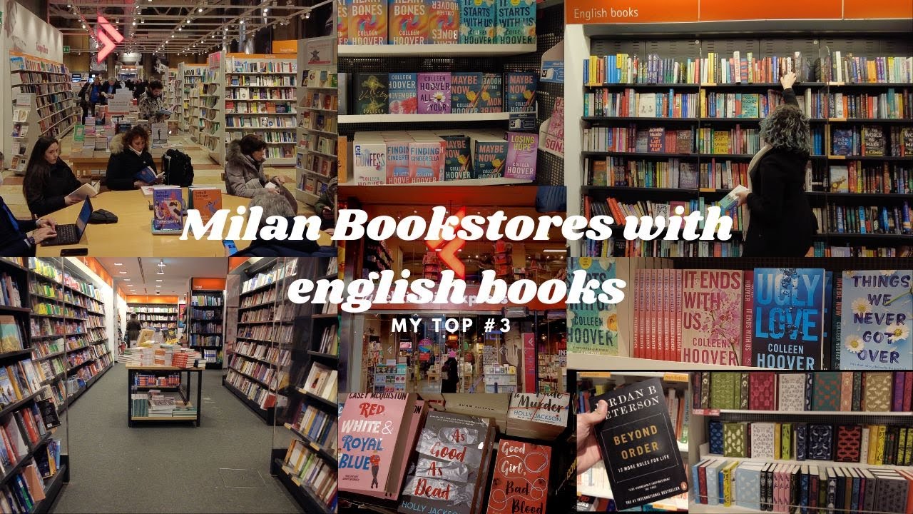 Best Bookstores in Milan with English books📚 | Milan - YouTube