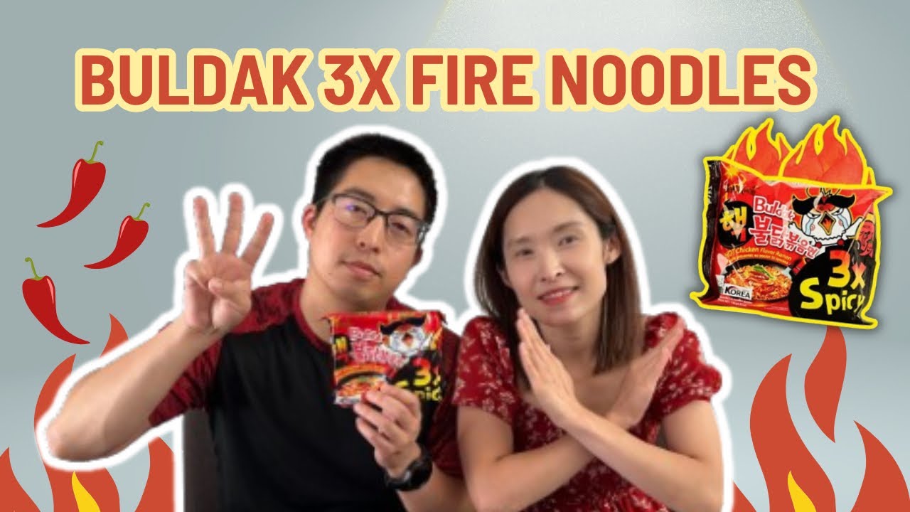 Buldak 3x Spicy Noodle Challenge - YouTube