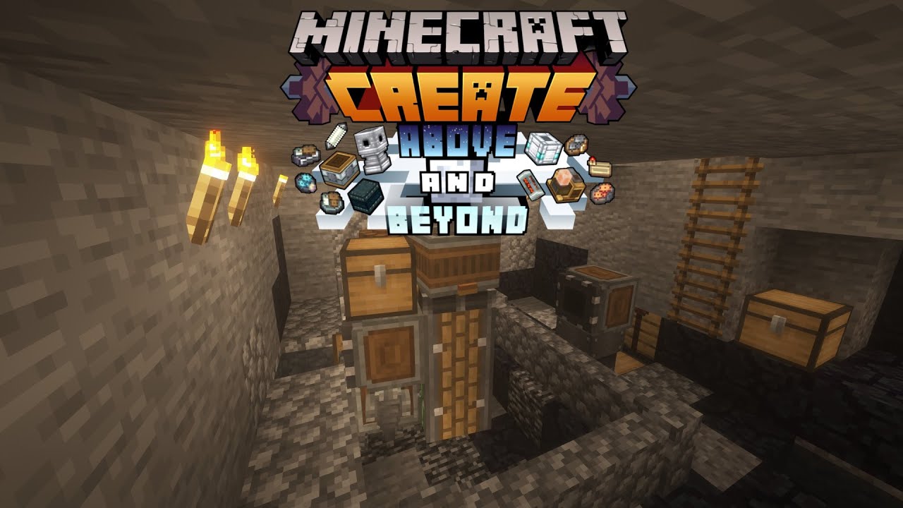 Automatyczna koblarka odc. 3 |Minecraft Create: Above and Beyond PL ...