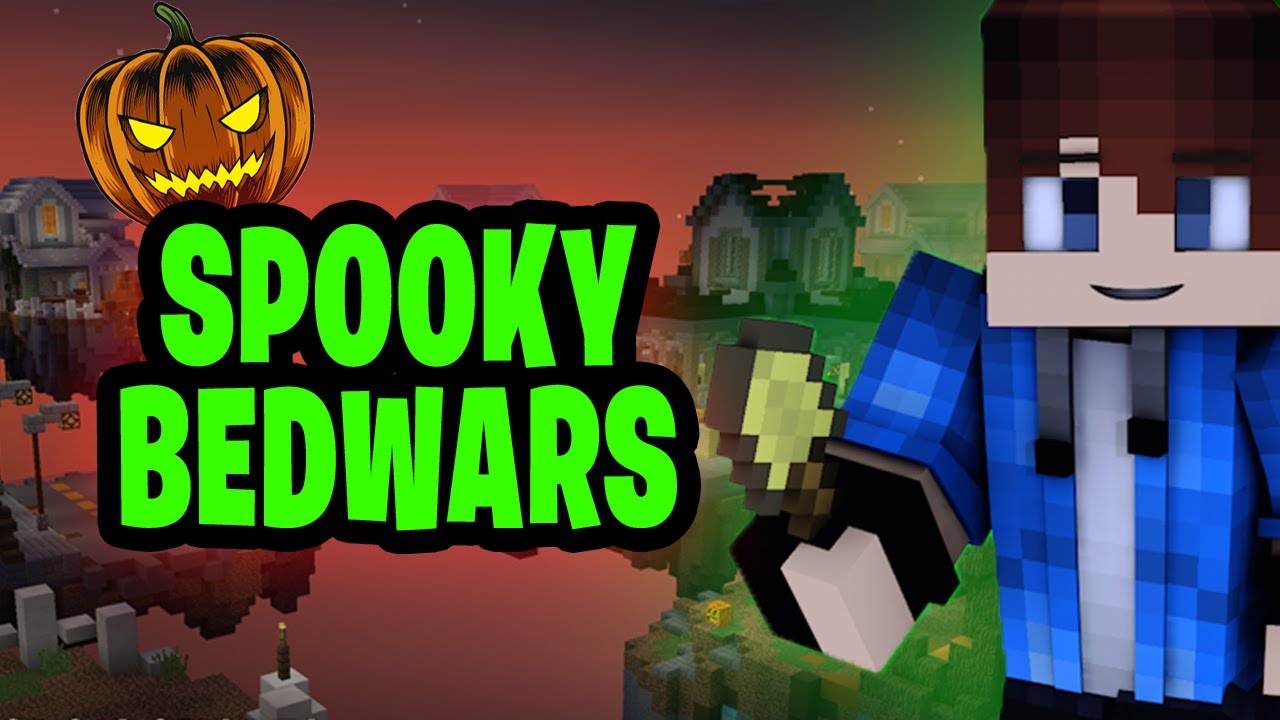 bedwars Halloween update - Minecraft hypixel bedwars - YouTube