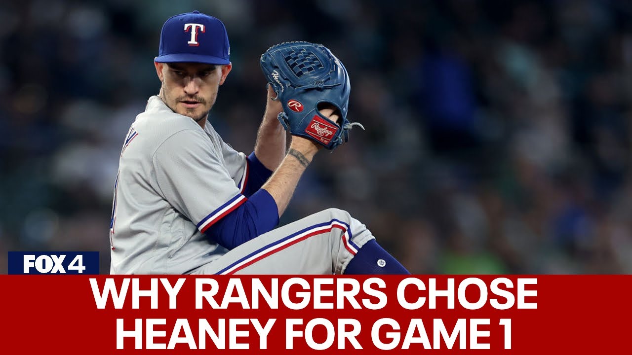 Evan Grant on Texas Rangers decision to start Heaney - YouTube