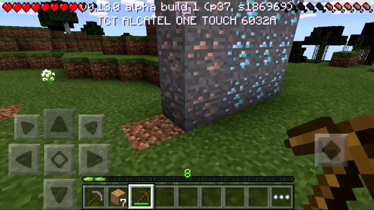 Como Obtener Diamantes Infinitos Minecraft Pe 0 13 Youtube