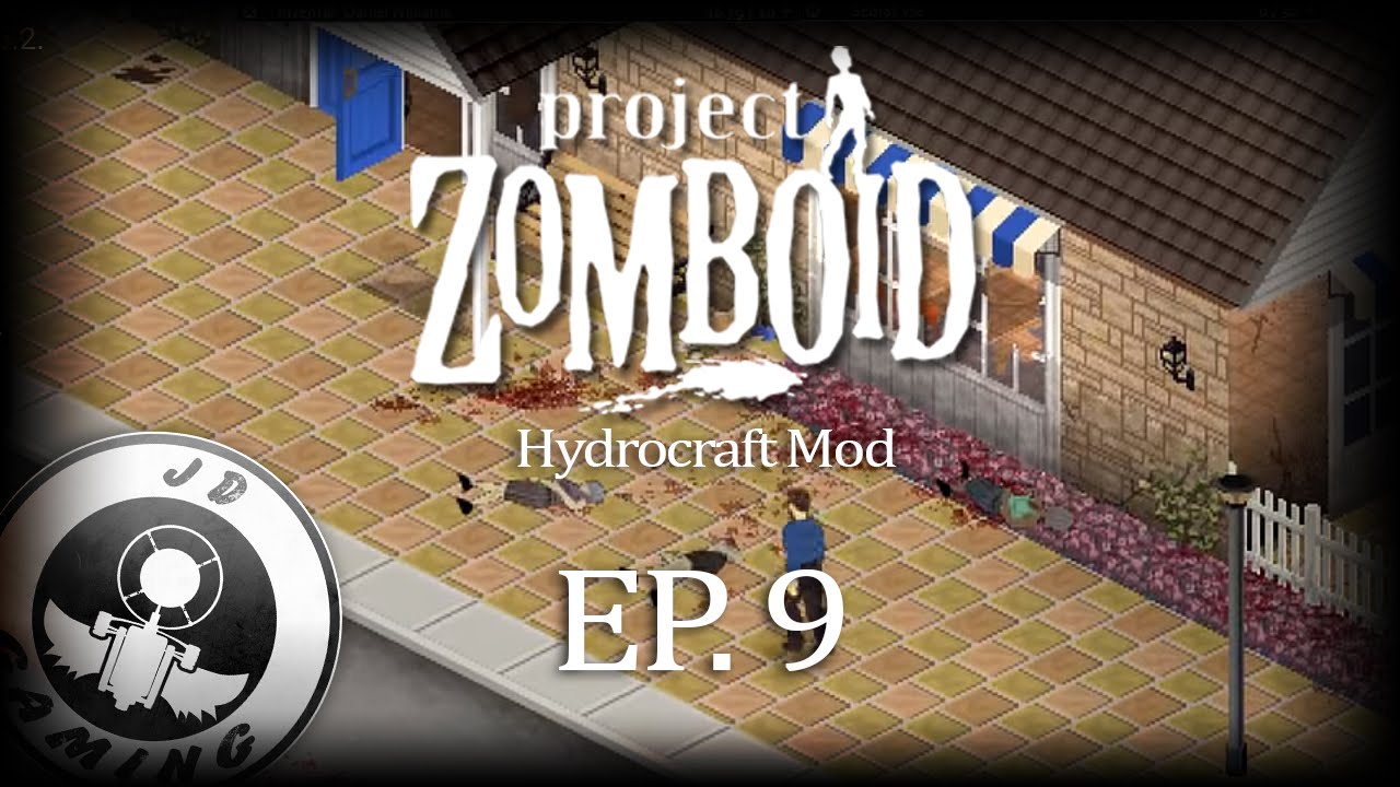 [CZ-LP] Project Zomboid #9 - Na nákupech - YouTube