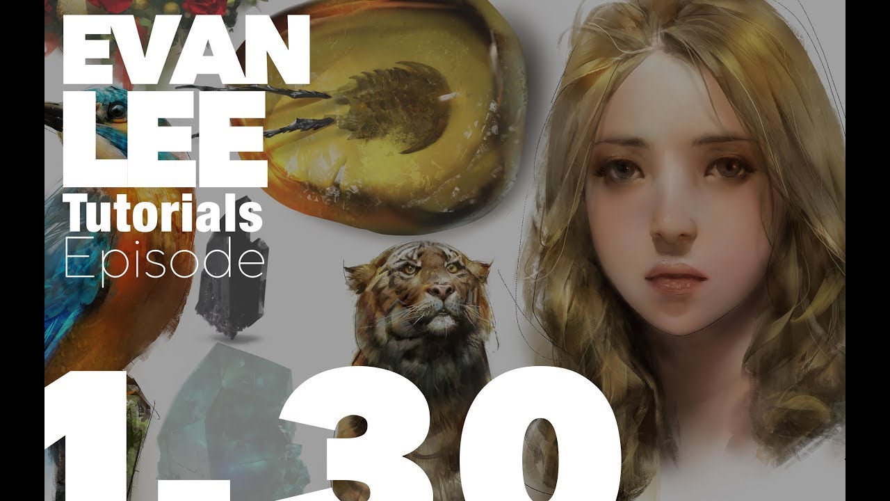 EVAN LEE tutorials(Time-lapse video) - YouTube