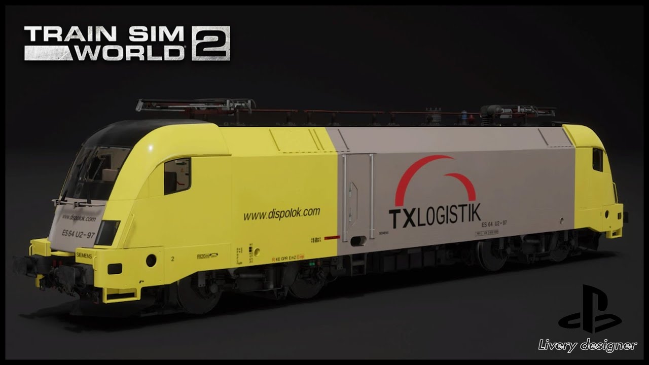 BR 182 (TSW2/ PS4) How to build up BR 182 TX Logistik on livery ...