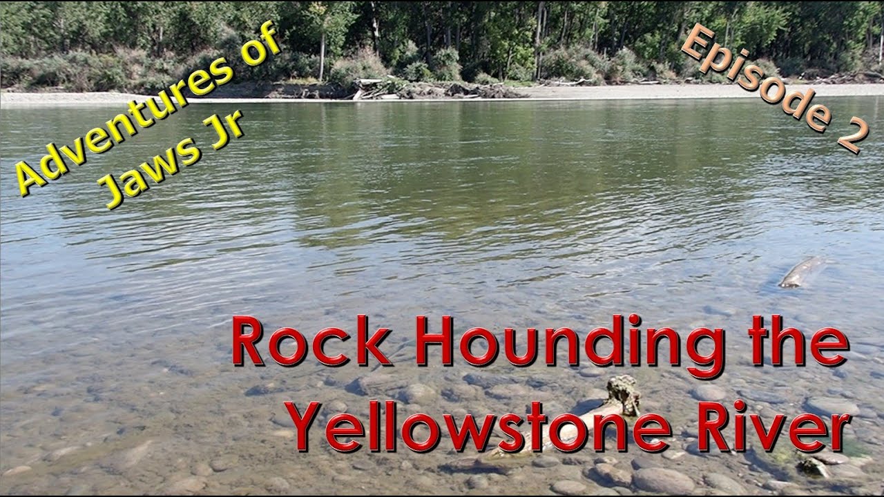 Rock Hounding the Yellowstone River Episode 2 #thefinders - YouTube