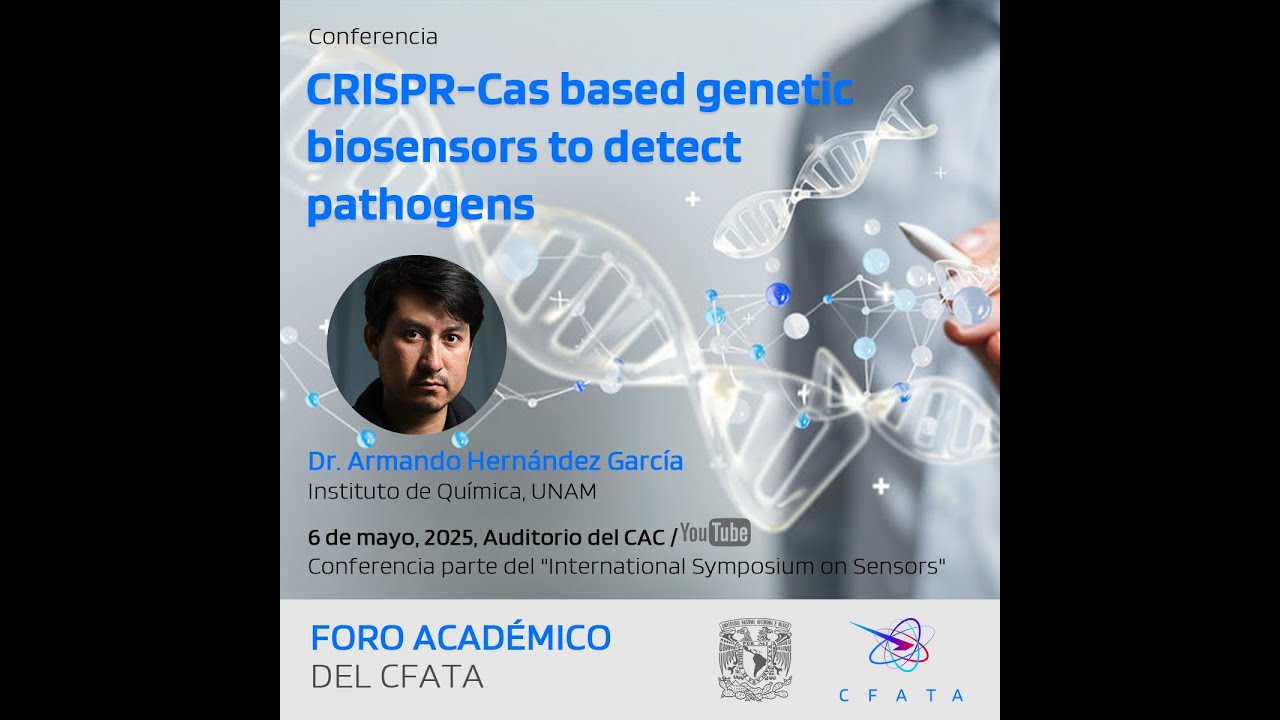 CRISPR-Cas based genetic biosensors to detect pathogens - YouTube