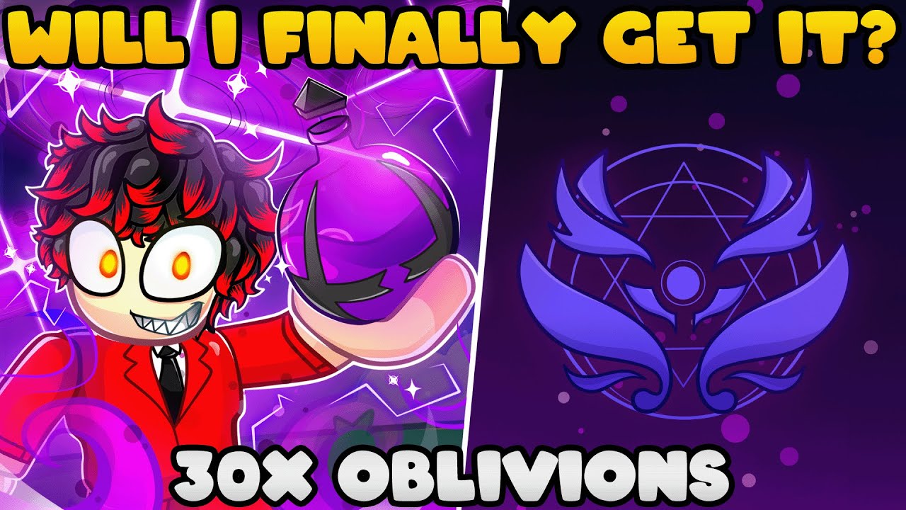 USING 31 OBLIVIONS, 7 GODLIKE AND 93 HEAVENLY POTIONS ON THE SAME ...