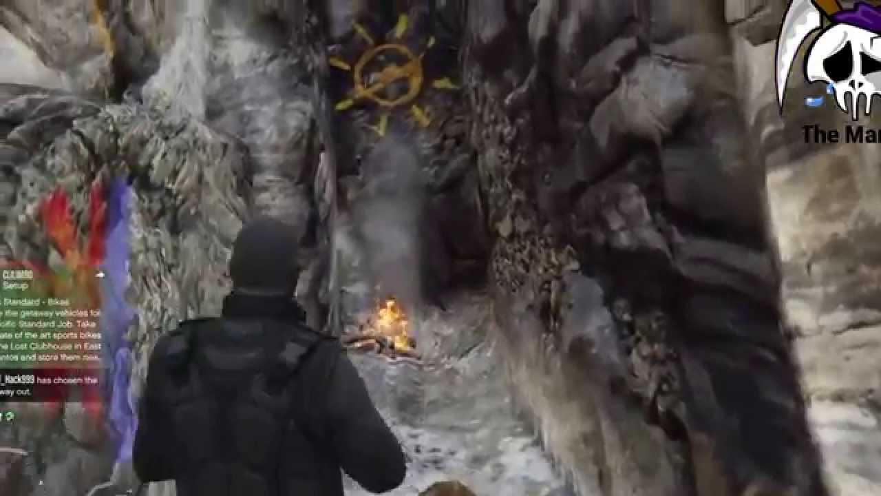 Mysterious cave in gta 5 - YouTube