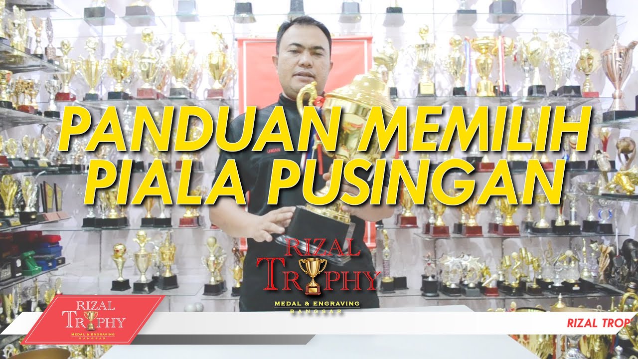Rizal Trophy : Trophy Cup Tutorial - YouTube
