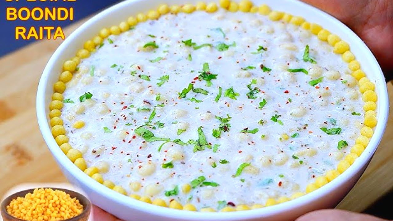 The Science of Boondi Raita।Bundi Raita Recipe।Raita Recipe - YouTube