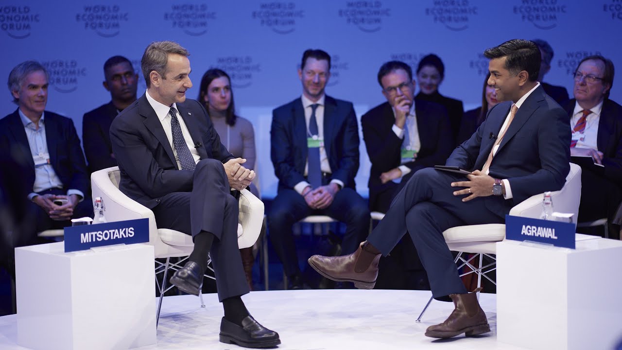 Συζήτηση Κυριάκου Μητσοτάκη με τον Ravi Agrawal, αρχισυντάκτη του ...